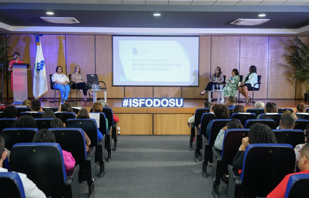 ISFODOSU presenta su nueva Red de Centros Educativos de Práctica ...